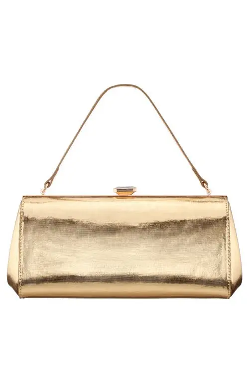 Nina Delsie-d Clutch - Gold