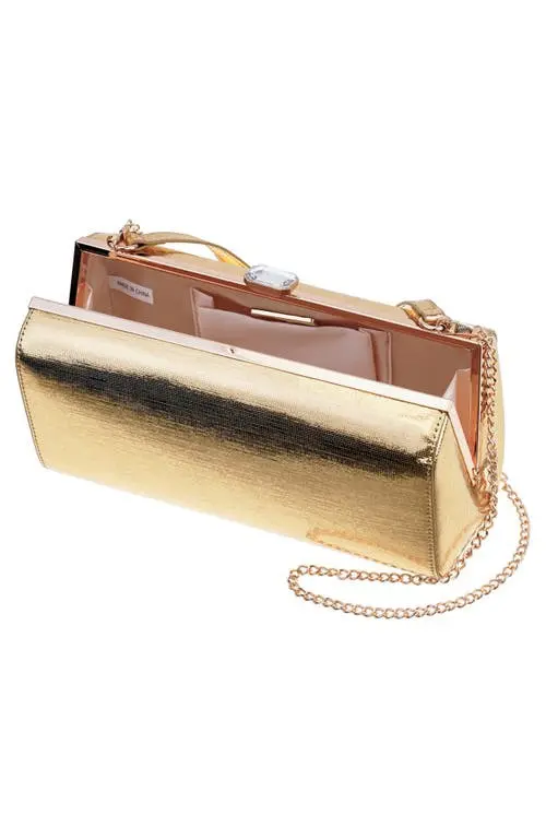 Nina Delsie-d Clutch - Gold