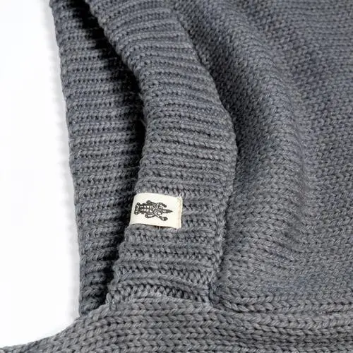 NIRVANNA DESIGNS Hand Loom Nomad Hood Scarf - Ash