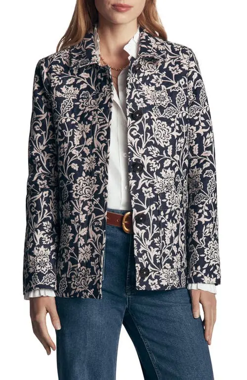 Boden Fife Jacquard Chore Jacket