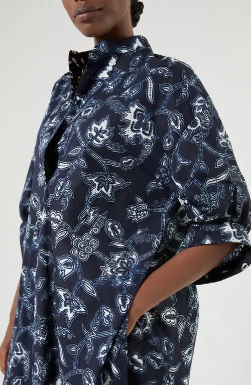 Marina Rinaldi Floral Print Maxi Dress