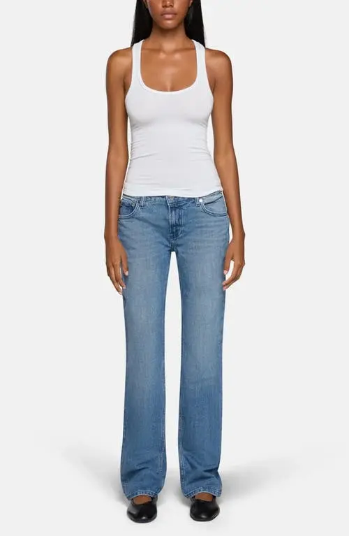 EB DENIM Lennon Low Waist Slim Straight Leg Jeans