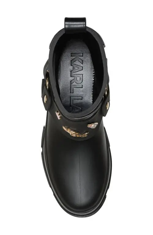 Karl Lagerfeld Paris Rivennna Rain Booties