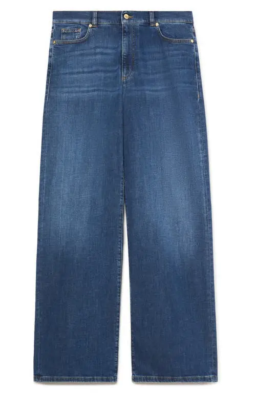 Marina Rinaldi Slana High Waist Wide Leg Jeans