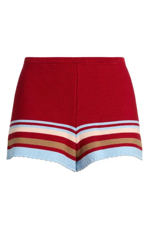 Solid & Striped The Cleo Knit Shorts