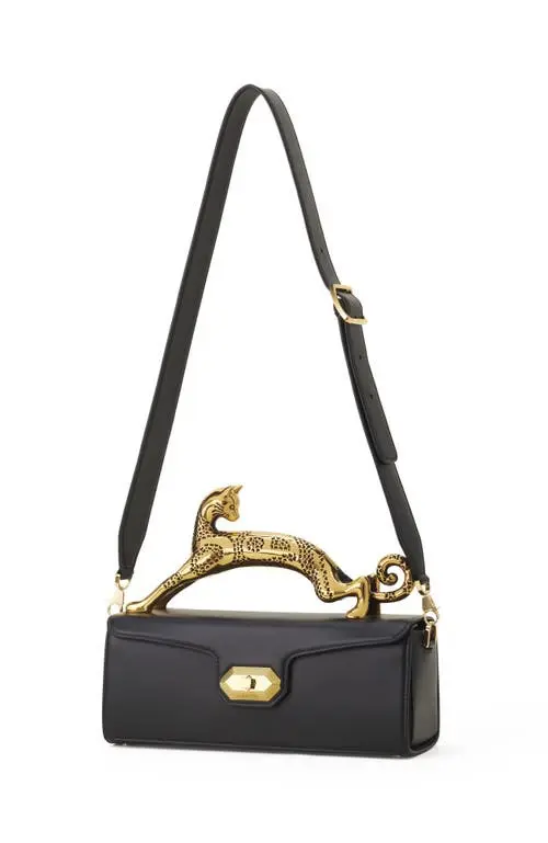 LANVIN Leather Pencil Cat Bag