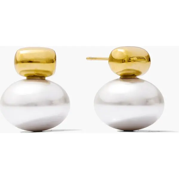 JOEY BABY Big Freshwater Pearl Earrings