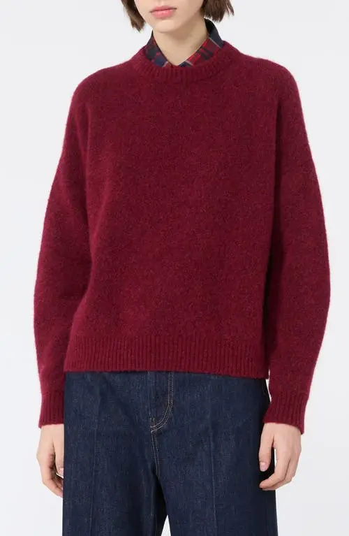 Max Mara Alpaca Blend Crewneck Sweater