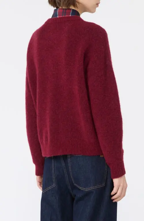 Max Mara Alpaca Blend Crewneck Sweater