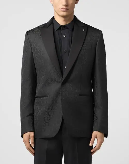 BILLIONAIRE Jacquard Brocade Blazer