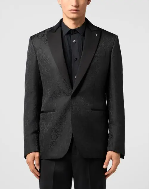 BILLIONAIRE Jacquard Brocade Blazer