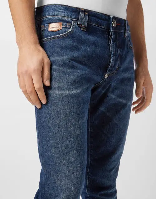 Philipp Plein Super Straight Cut Jeans
