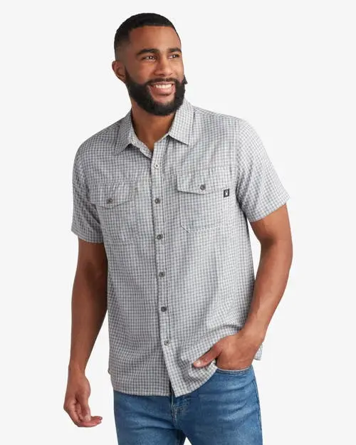 SPYDER Short Sleeve Mini Check