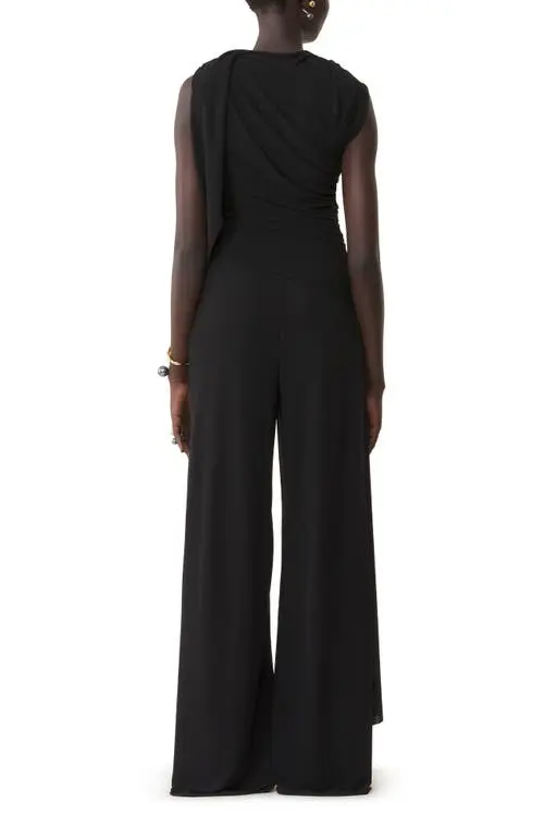 LANVIN Draped Jumpsuit In Crepe Jersey