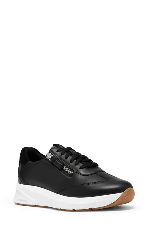 Clarks Code R Run Sneaker - Black Leather