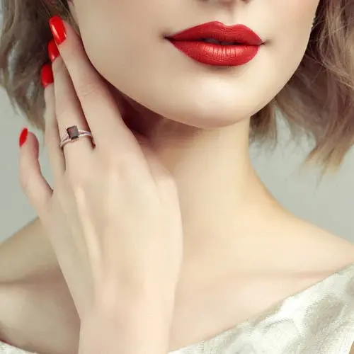 JULIANNA B. Diamond Split Shank Ring 14k