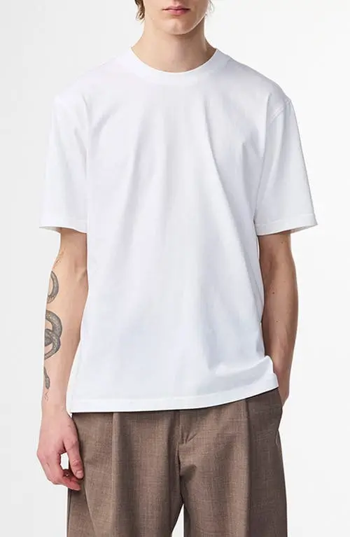 Nn07 Adam Pima Cotton T-shirt - White