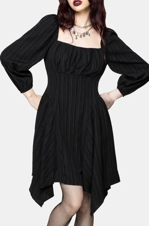 DISTURBIA Fenella Ruched Mini Dress