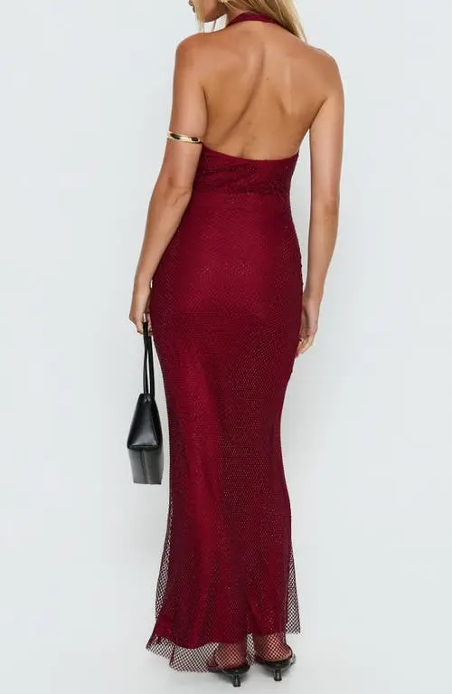 Princess Polly Earls Halter Maxi Dress