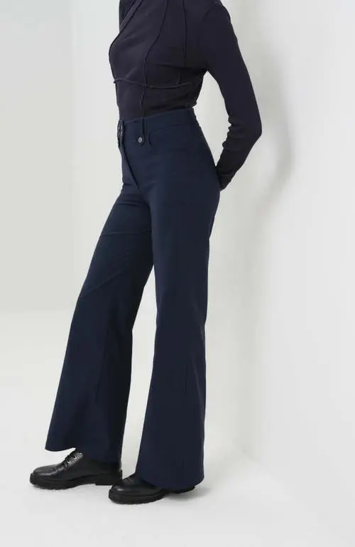 Anatomie Harley Midweight Travel Wide-leg Pants