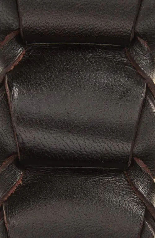 LEMAIRE Woven Leather Link Belt