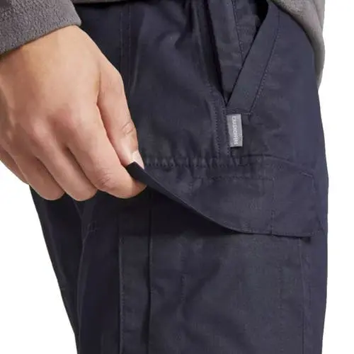 CRAGHOPPERS Expert Kiwi Convertible Tailored Pants - Dark Navy