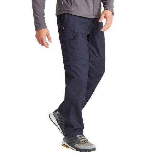 CRAGHOPPERS Expert Kiwi Convertible Tailored Pants - Dark Navy