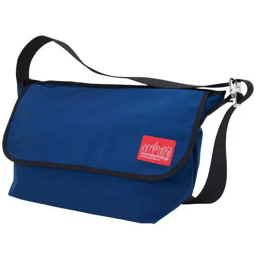 MANHATTAN PORTAGE Vintage Messenger Bag - Navy