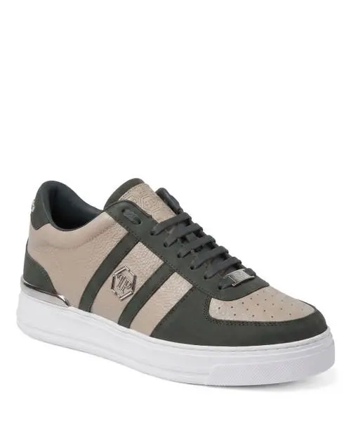 Philipp Plein Low-top Sneakers - Beige/green