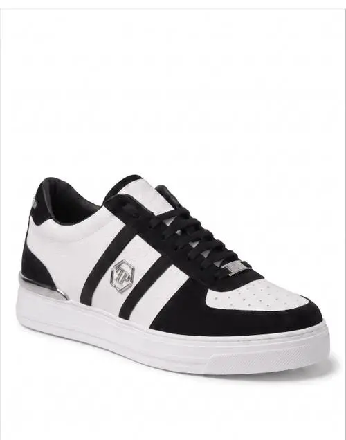 Philipp Plein Low-top Sneakers Mix Color - White/black
