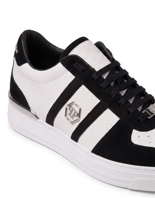 Philipp Plein Low-top Sneakers Mix Color - White/black