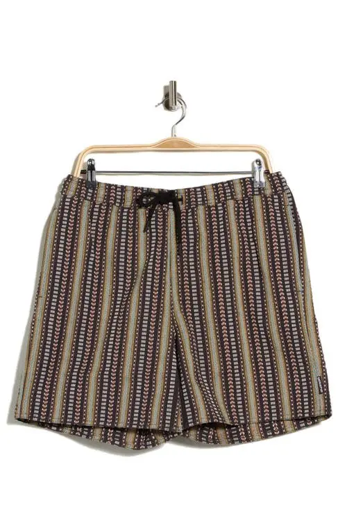 GOTCHA La Brea Cotton Printed Shorts