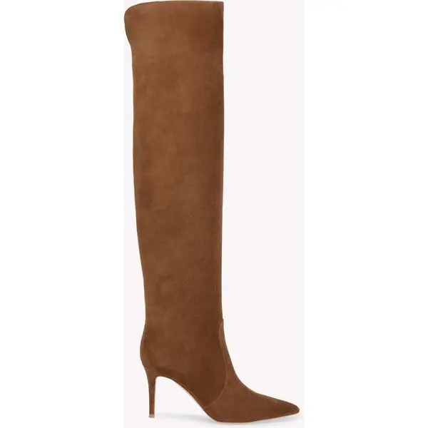 GIANVITO ROSSI Over-the-knee Suede Stiletto Boots