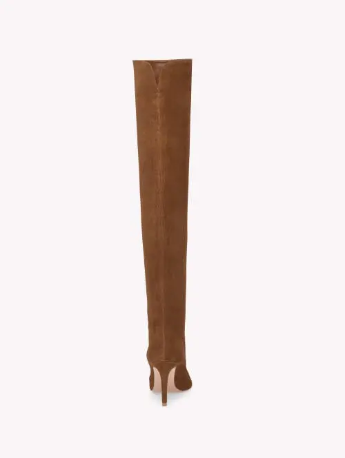 GIANVITO ROSSI Over-the-knee Suede Stiletto Boots