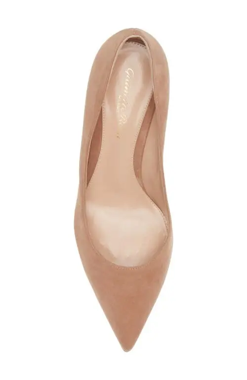 GIANVITO ROSSI Kitten Heel Pointed Toe Pump