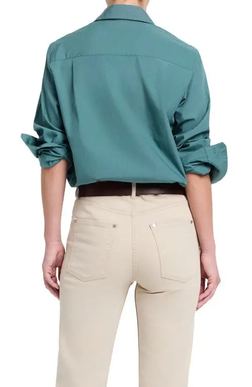 TWP Cowboy Update Cotton Button Front Shirt