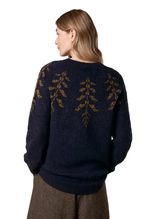 CELTIC & CO. Botanical Fair Isle Sweater
