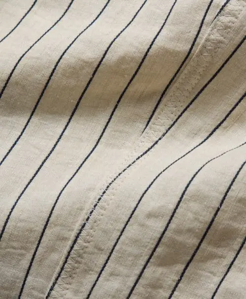 Orlebar Brown Relaxed Fit Striped Linen Trousers