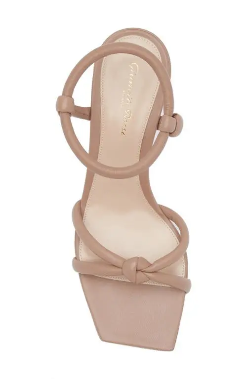 GIANVITO ROSSI Square Toe Slingback Sandal