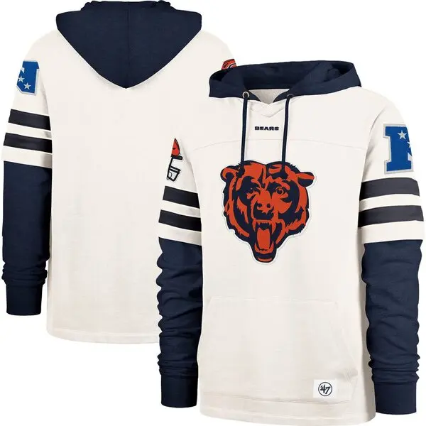'47 47 Chicago Bears Split Zone Cornerback Duo Lacer Hoodie