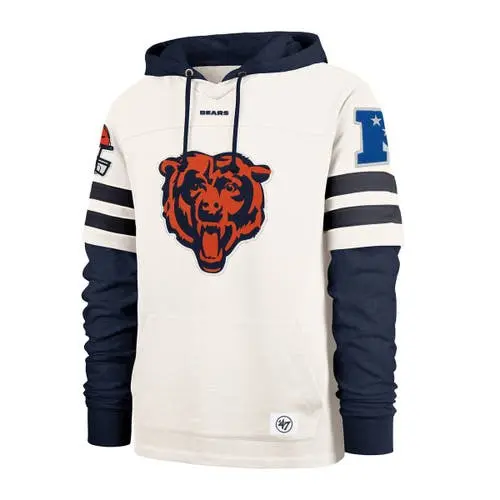 '47 47 Chicago Bears Split Zone Cornerback Duo Lacer Hoodie