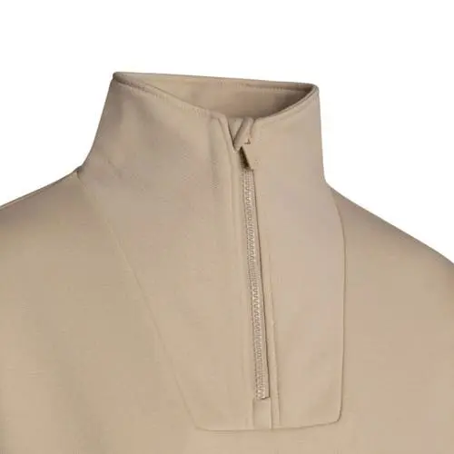 TRESPASS Siobhan Dlx Fleece Top With Quarter Zip And Standing Collar