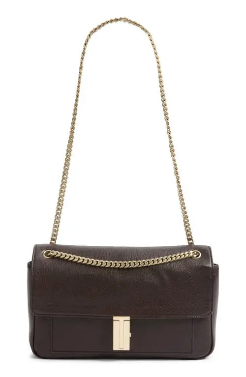 TOM FORD Mia Chain Shoulder Bag - Espresso