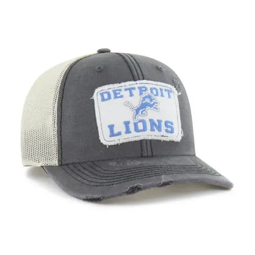 '47 Detroit Lions Egremont Well-worn Adjustable Trucker Hat