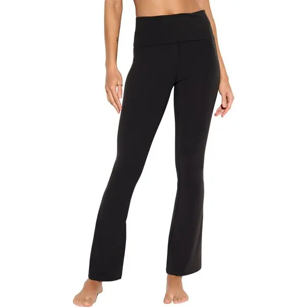 Spiritual Gangster Euphoria Foldover Flare Yoga Pants