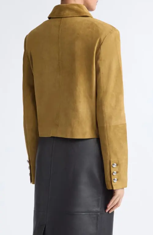 Altuzarra Astley Suede Jacket - Breen