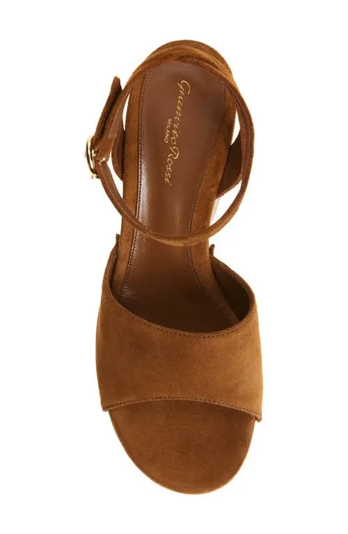 GIANVITO ROSSI Stud Platform Sandal