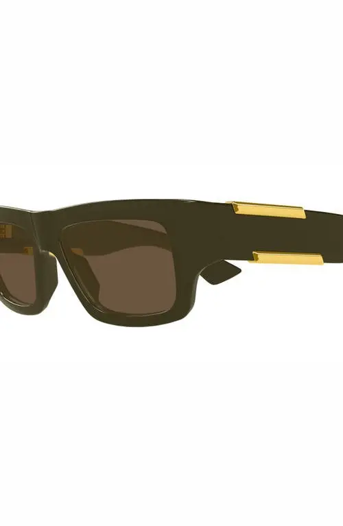 Bottega Veneta Bv1452s Rectangle Sunglasses