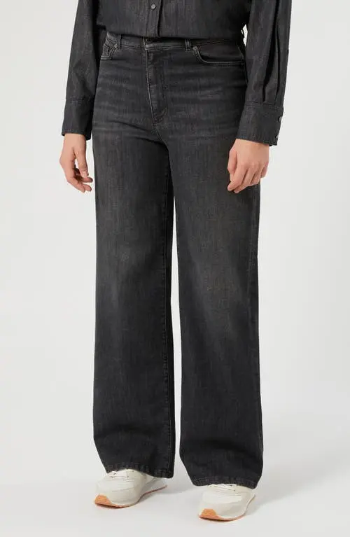 Marina Rinaldi Slana Wide Leg Jeans In Deep Wash