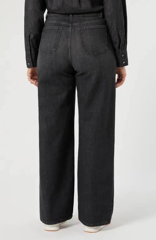 Marina Rinaldi Slana Wide Leg Jeans In Deep Wash